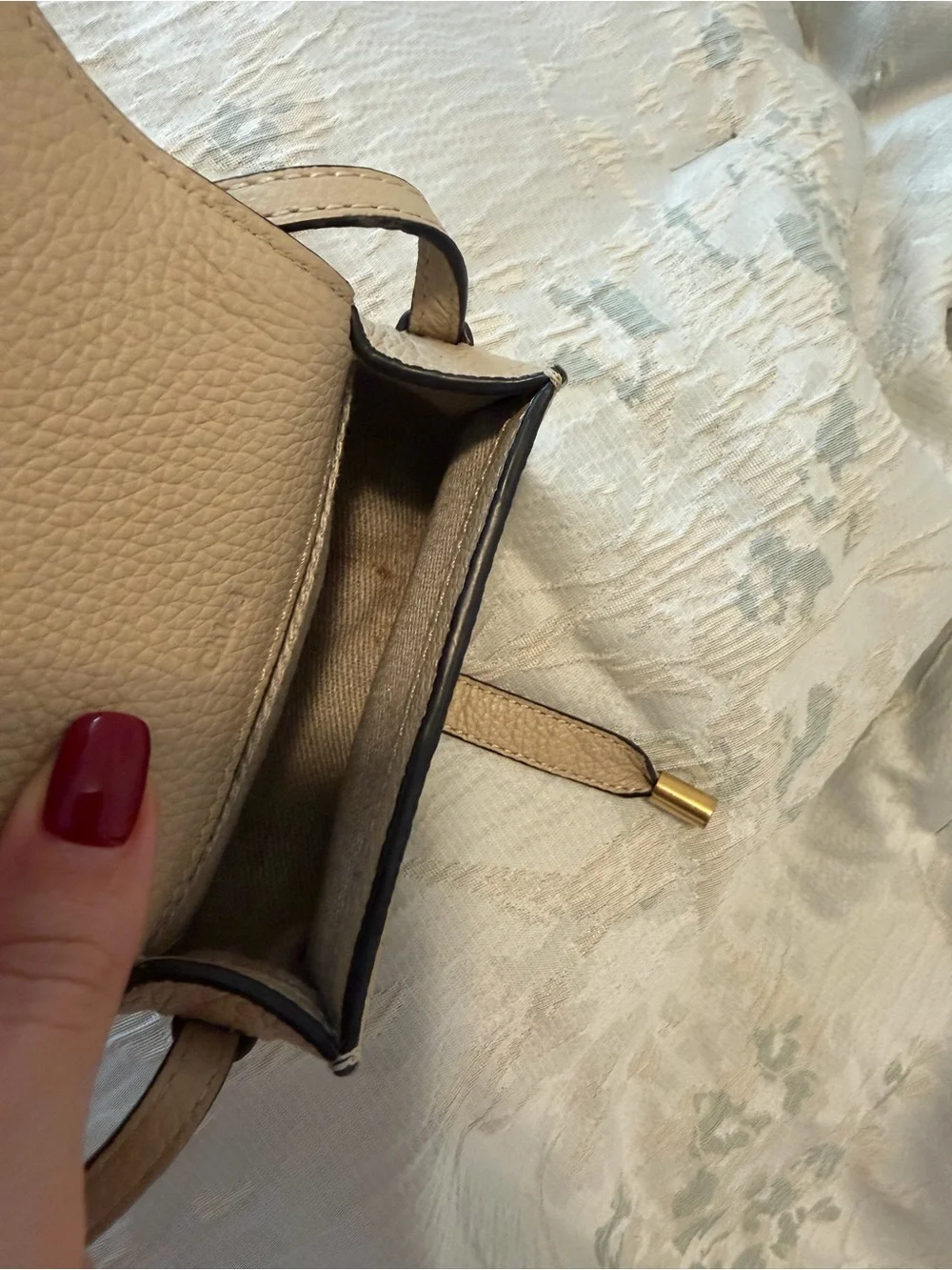 Chloe | Bags | Micronano Marcie Chloe Crossbody Bag In Taupe ...